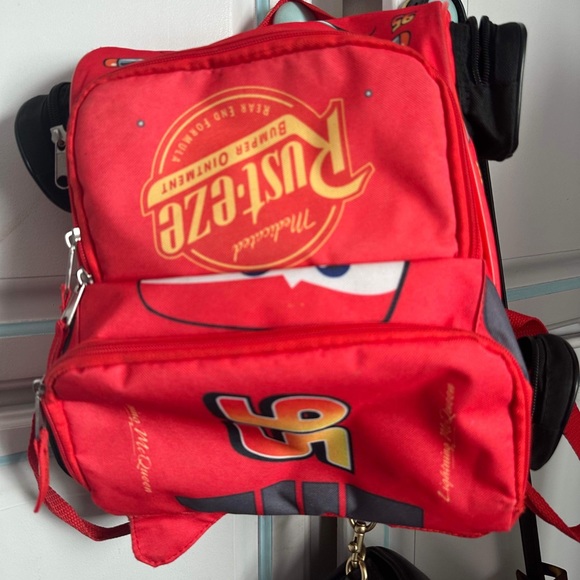 Disney | Accessories | Lighting Mcqueen Disney Pixar Cars Backpack ...